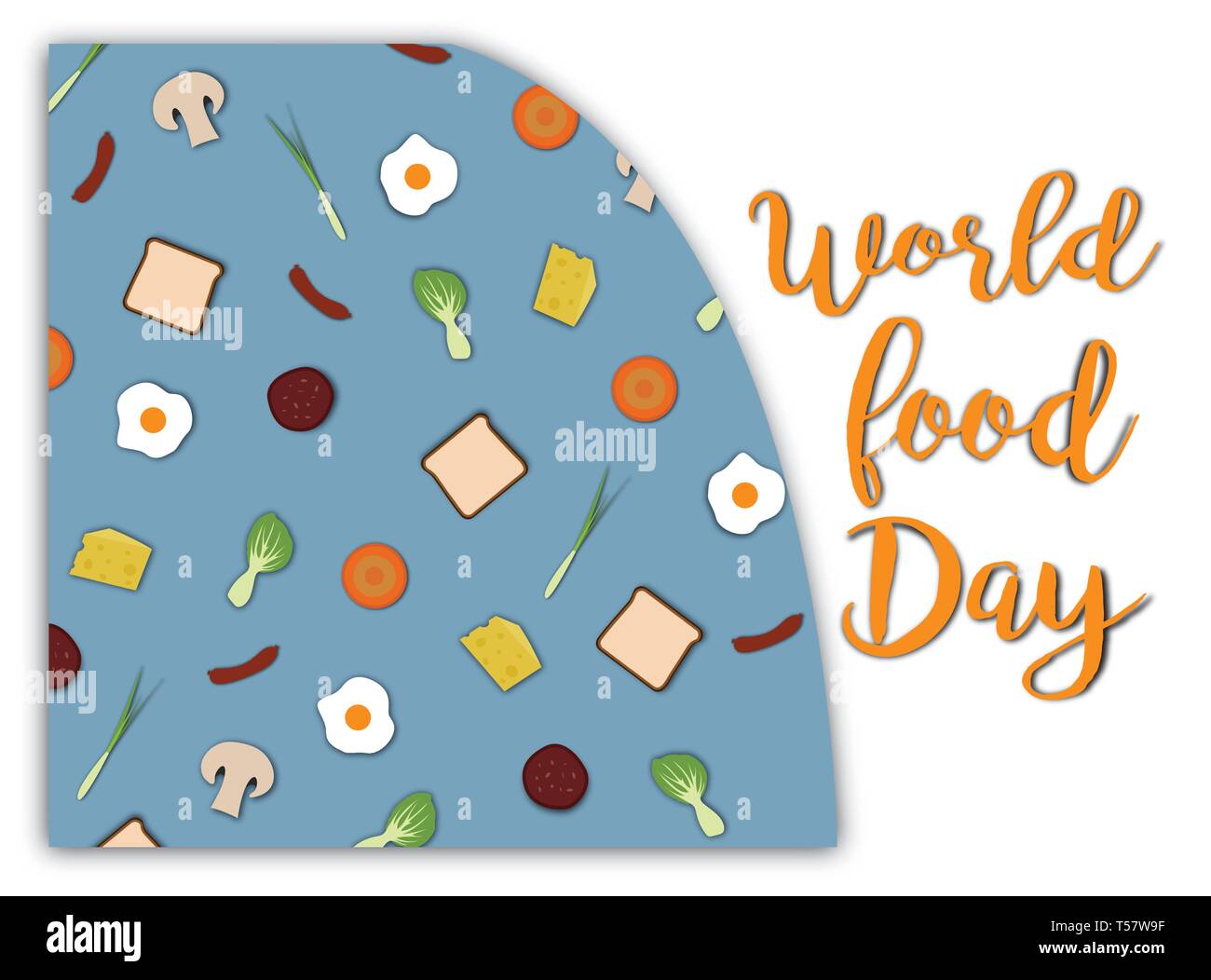 World Food Day Stock Vector Image & Art - Alamy