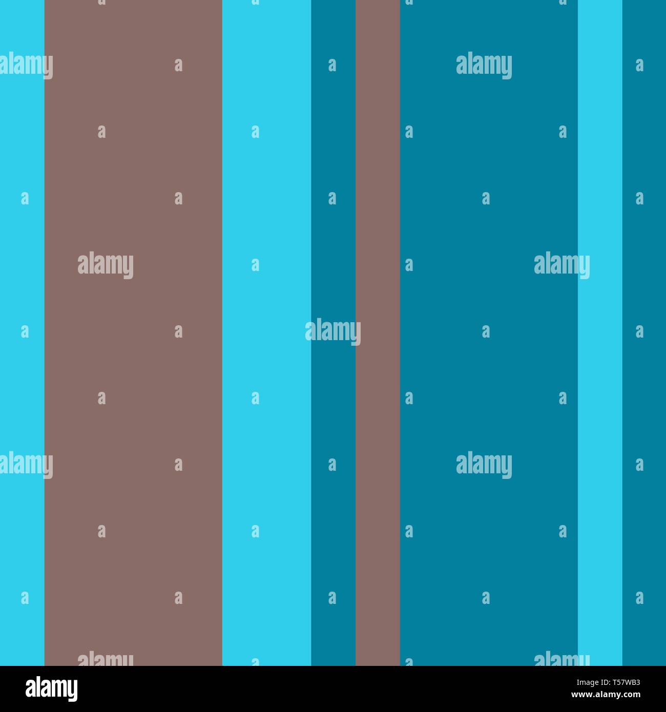 Three-coloured vertical stripes consisting of the colours turquoise ...