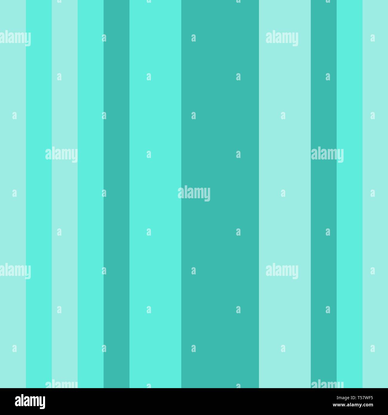 Three-coloured vertical stripes consisting of the colours turquoise ...