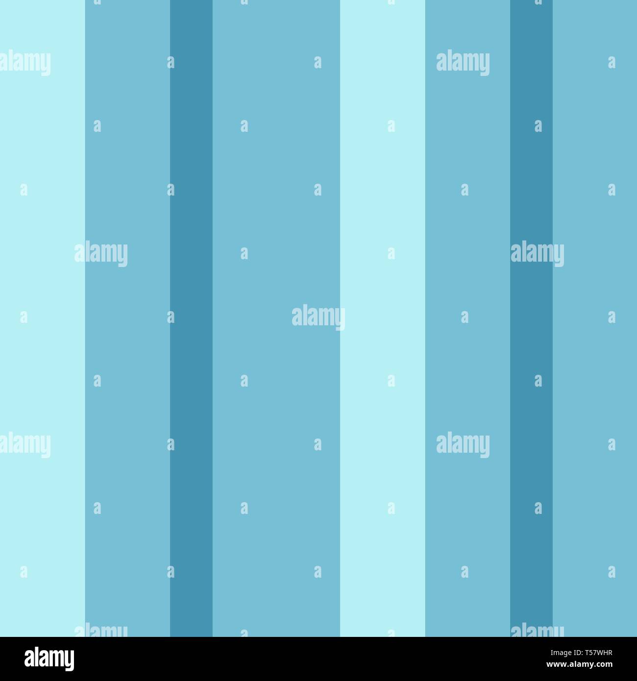 Three-coloured vertical stripes consisting of the colours turquoise ...