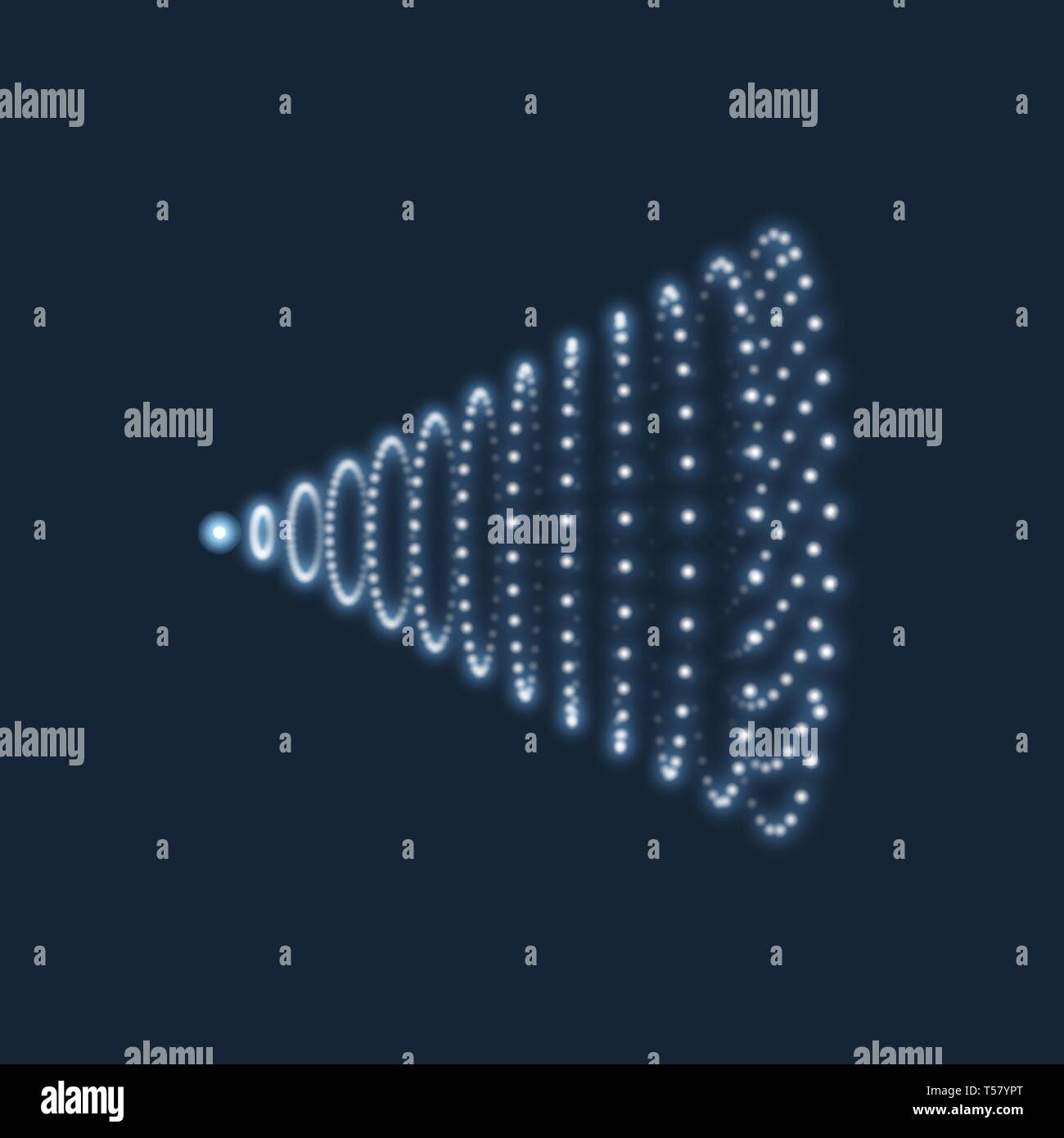 Conical perspective Stock Vector Images - Alamy