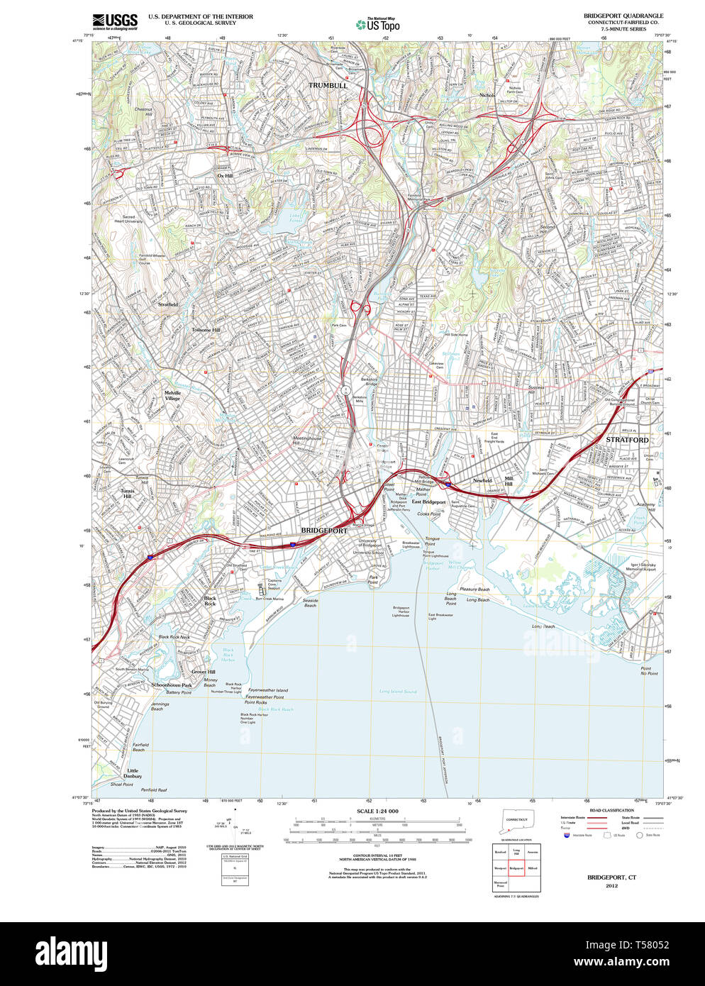 Historical bridgeport connecticut Cut Out Stock Images & Pictures - Alamy
