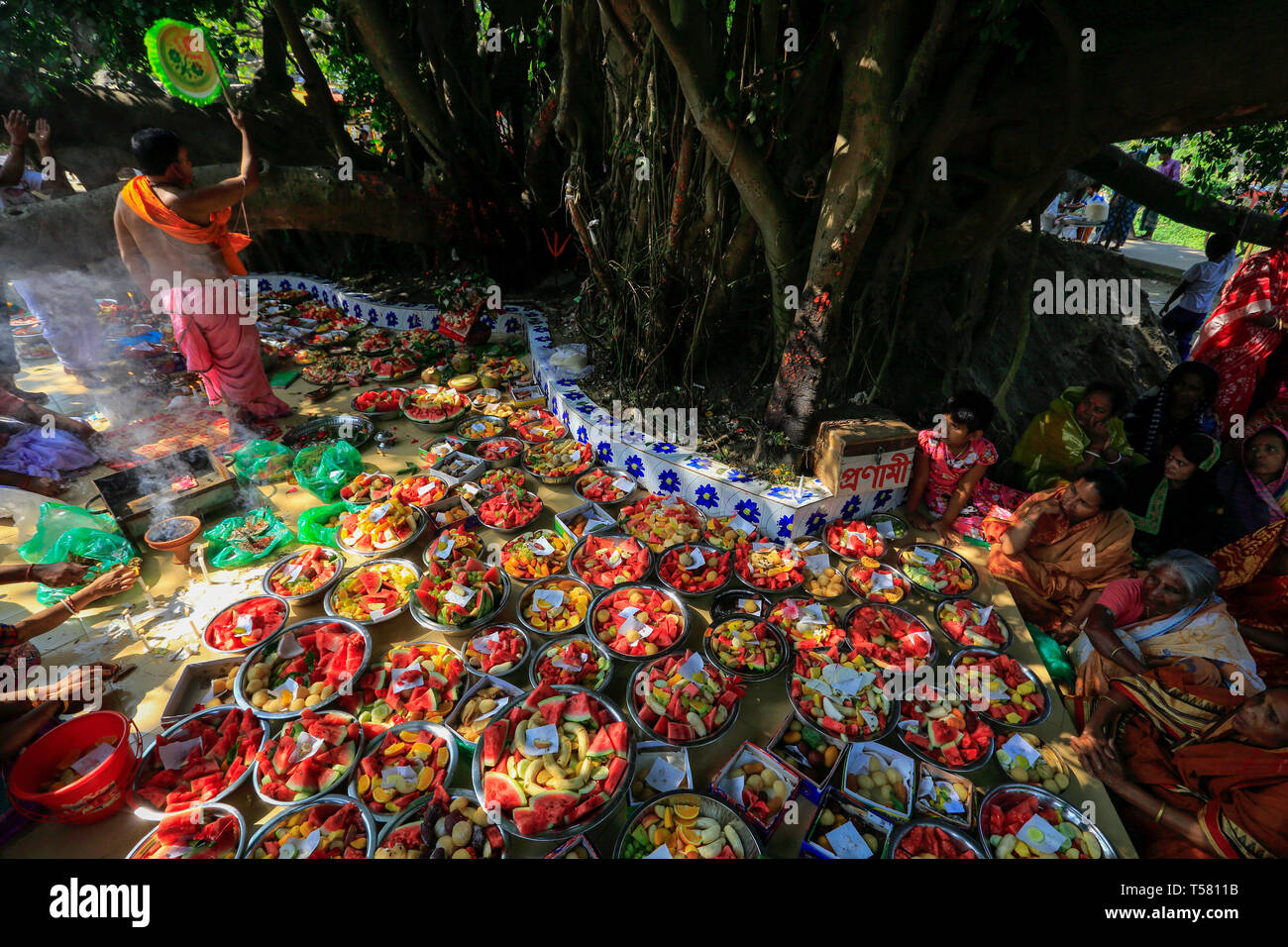 Hindu Tree Ritual High Resolution Stock Photography and Images - Alamy