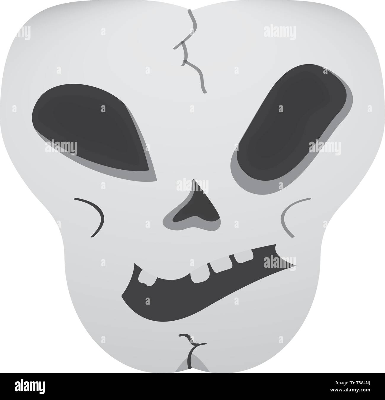 Head skull cartoon image Stock Vector Image & Art - Alamy