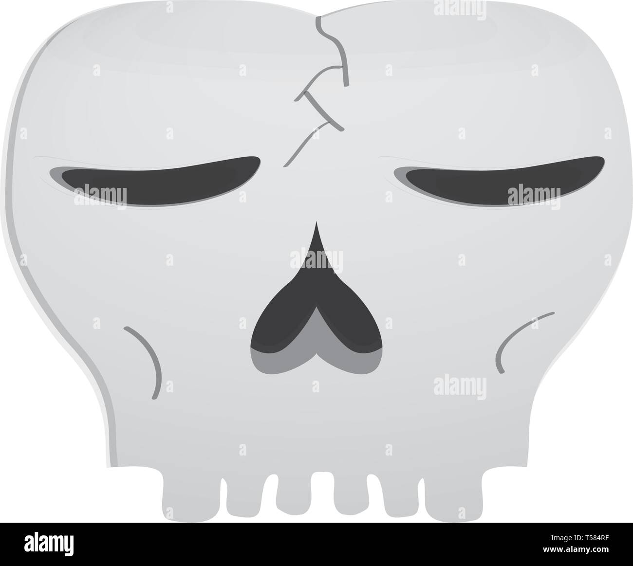 Head skull cartoon image Stock Vector Image & Art - Alamy