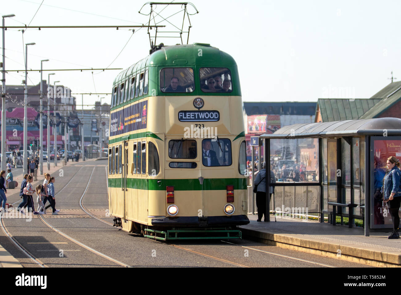 English electric balloon tram hi-res stock photography and images - Alamy