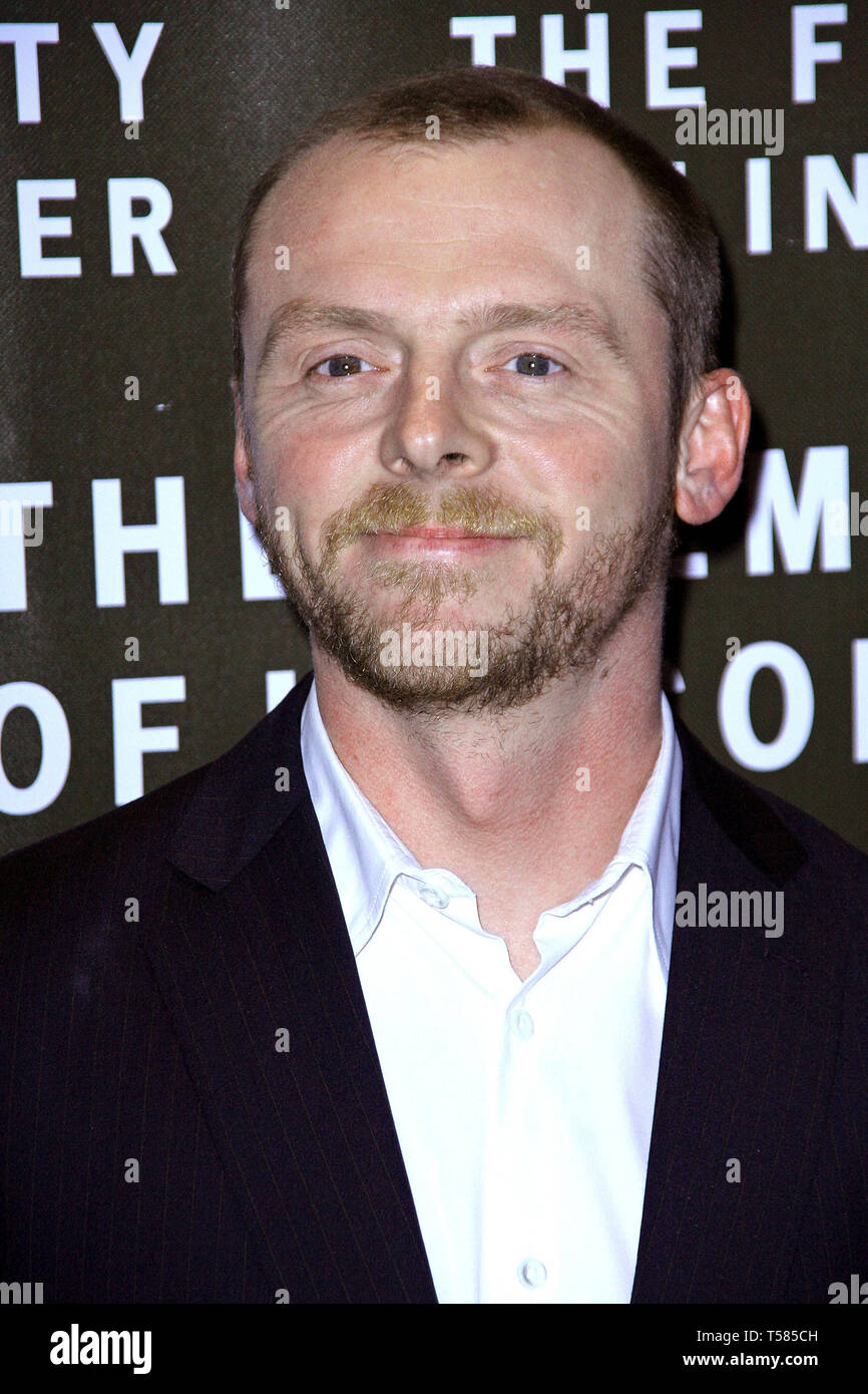 Hot Fuzz Pegg High Resolution Stock Photography and Images - Alamy