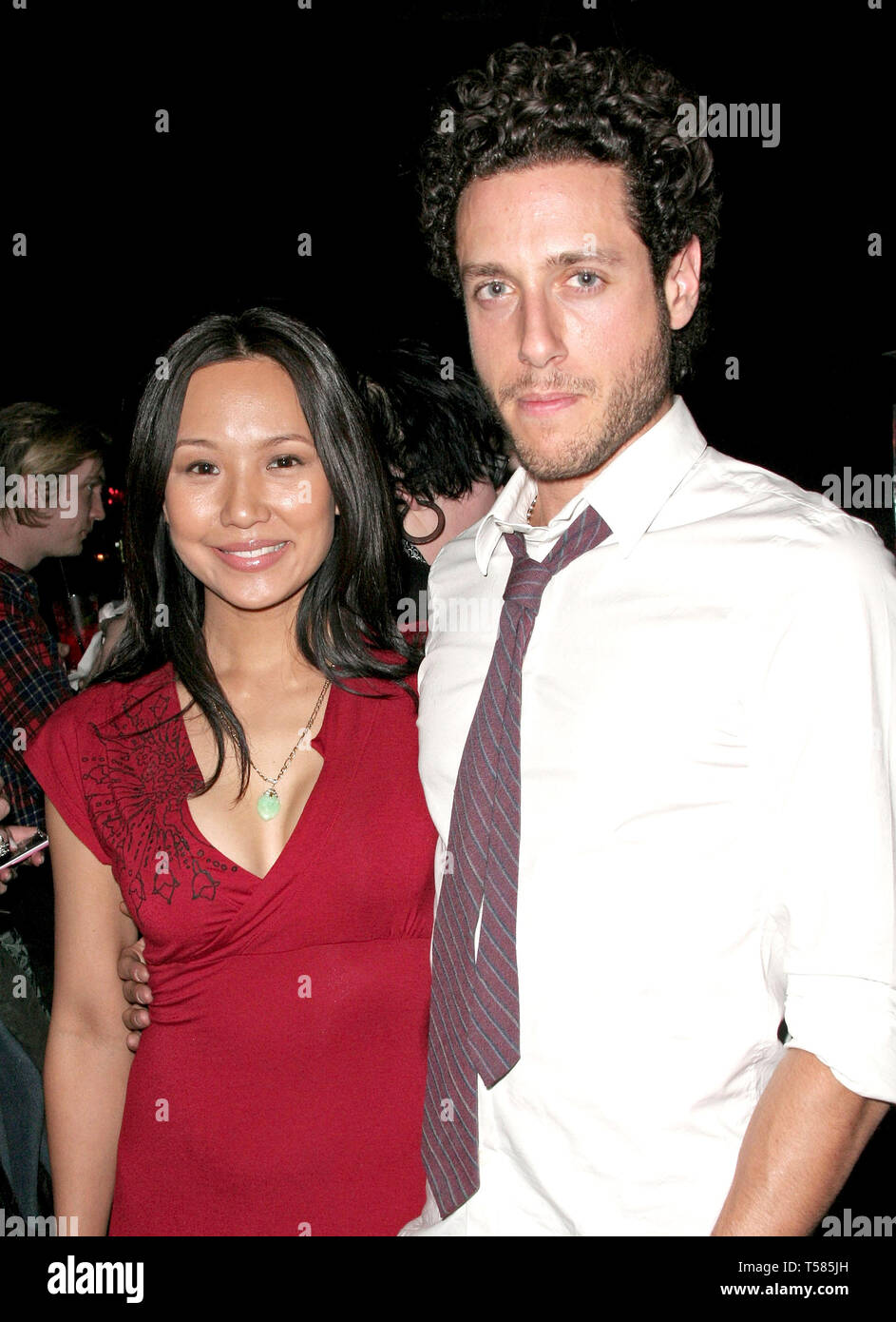 New York, USA. 10 Apr, 2007. Co-Star Steph Song with Star, Paulo ...