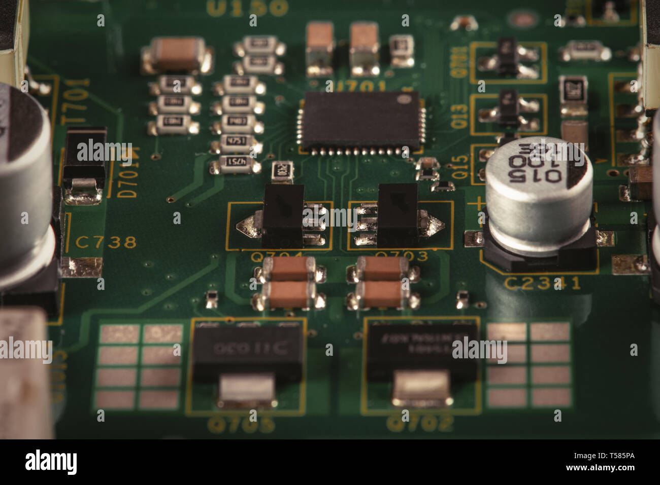 Computer component layout hi-res stock photography and images - Alamy