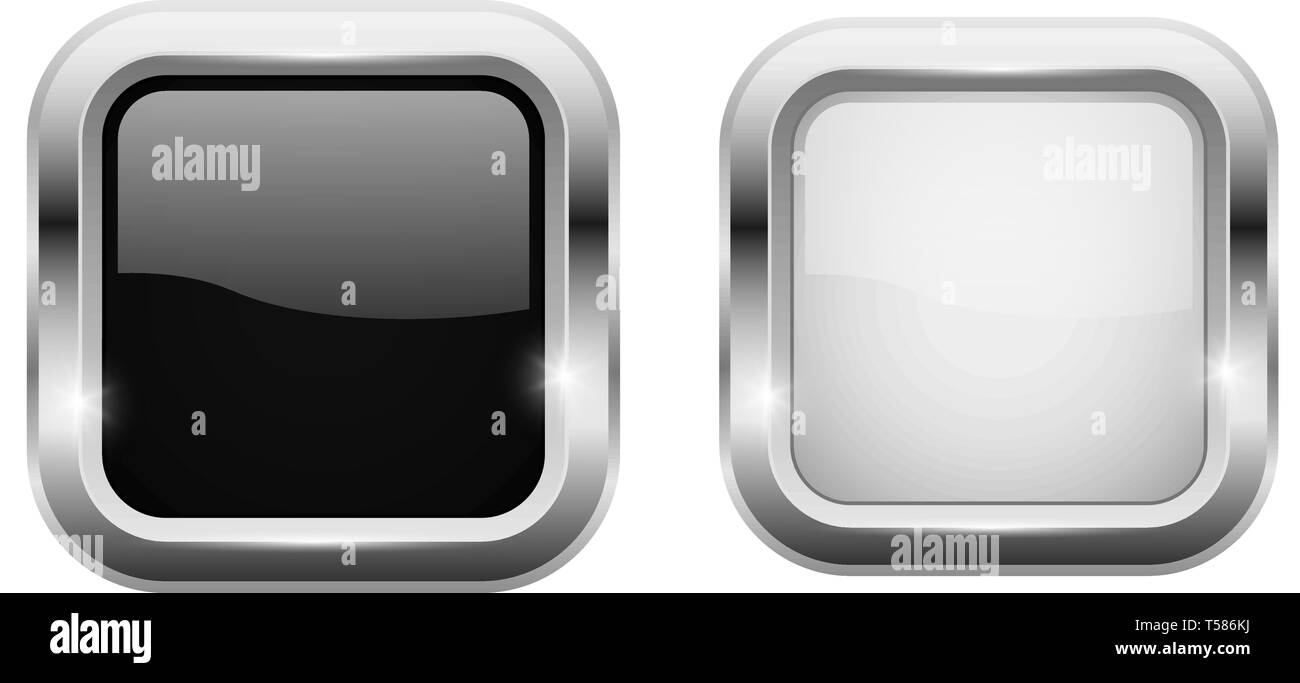 Black square frame hi-res stock photography and images - Alamy