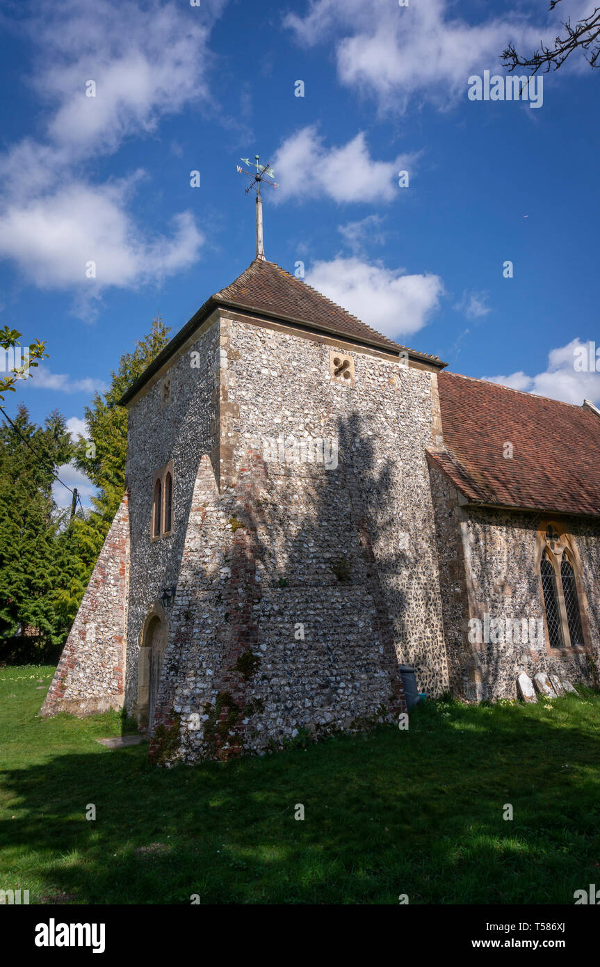 St Mary Magdalene Church, Madehurst, West Sussex, UK Stock Photo - Alamy