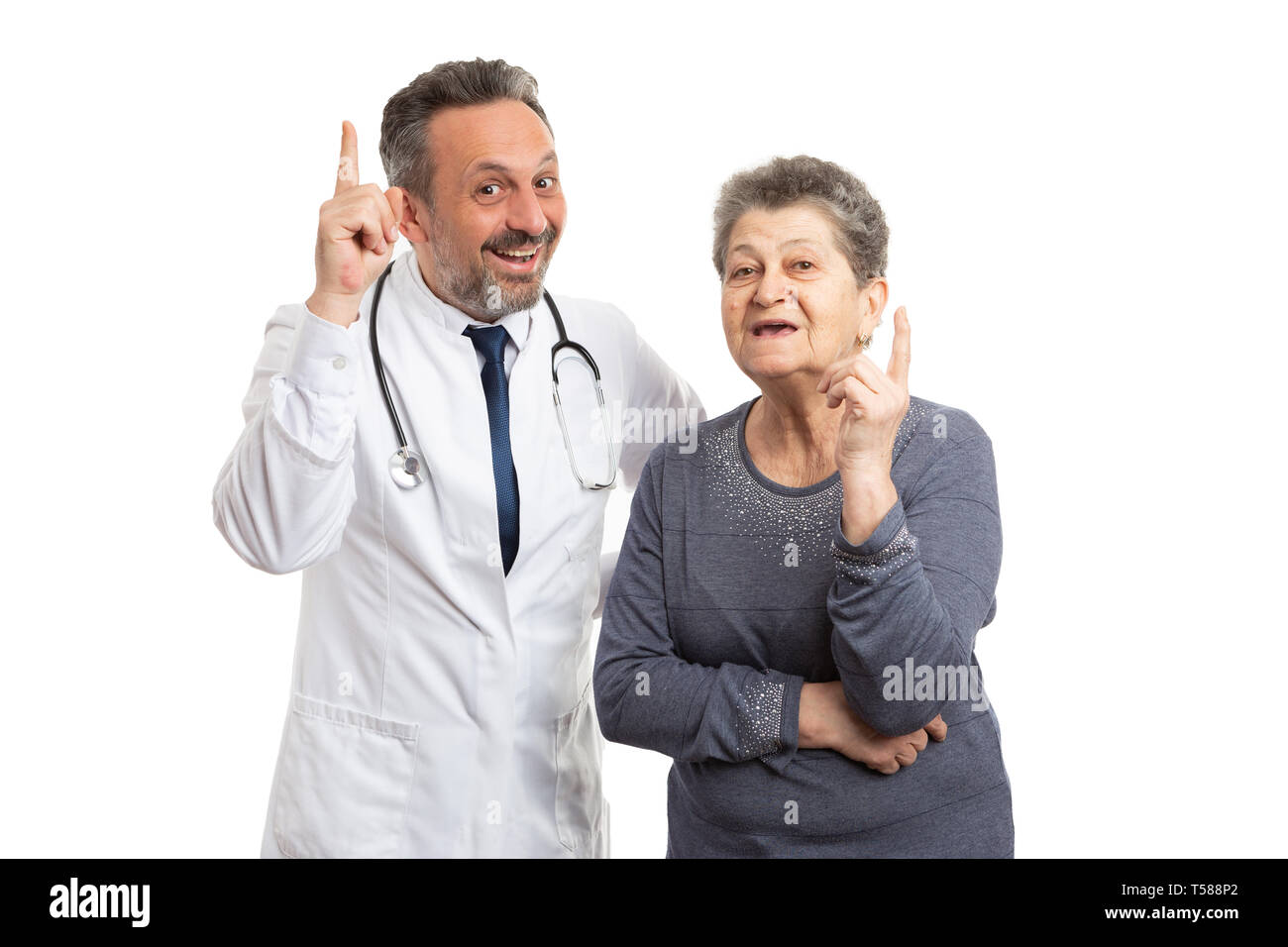 Old female lab coat hi-res stock photography and images - Alamy