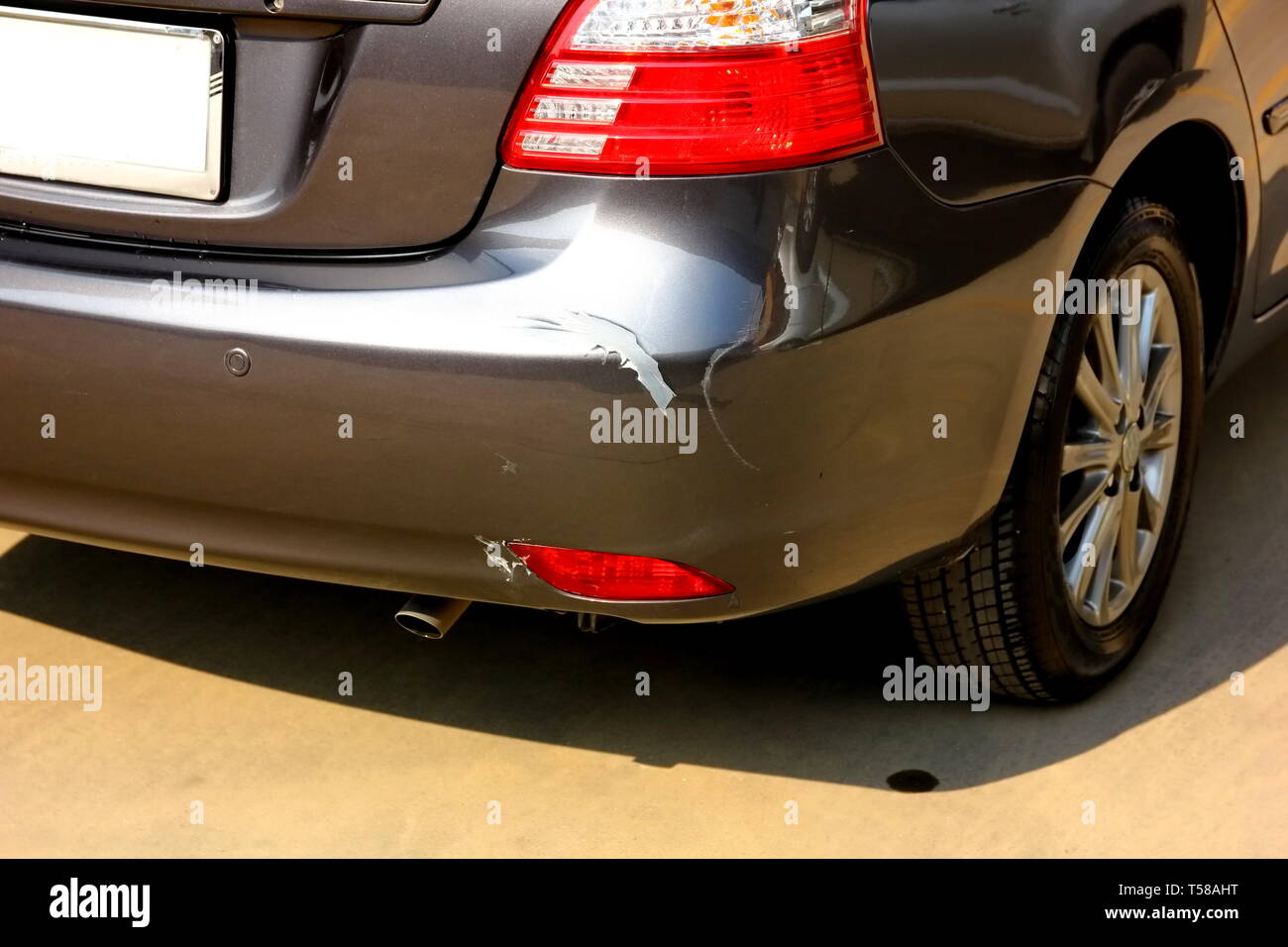 people who drive by careless, you must an acident on road Stock Photo ...