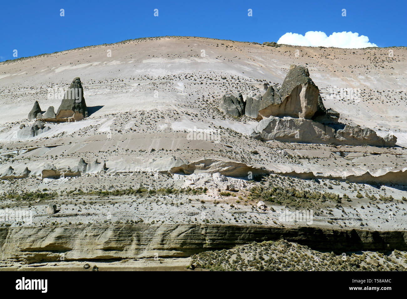 Amazing Rock Formations in Salinas y Aguada Blanca National Reserve ...