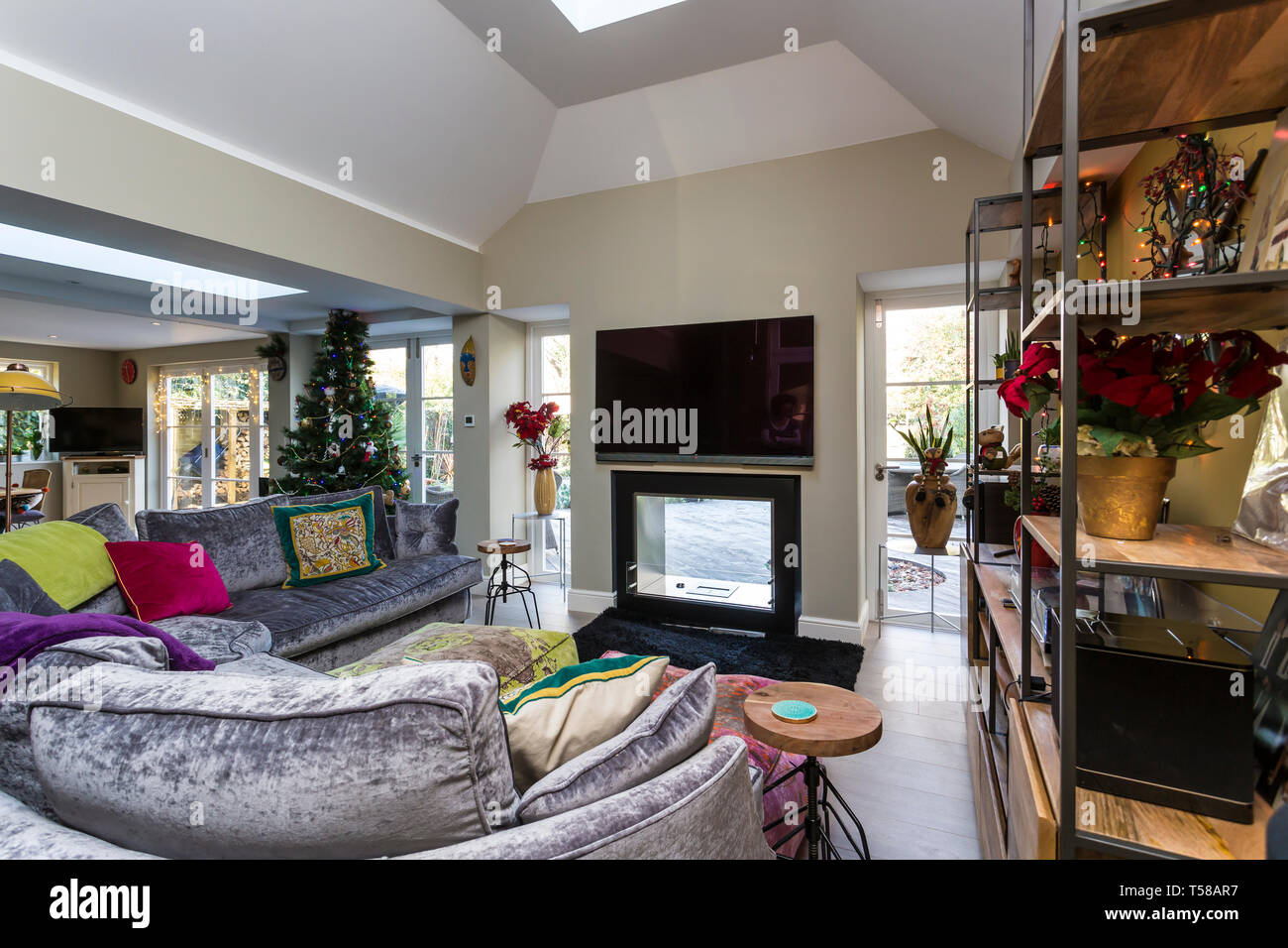 Rear House Extension by architecturewk.com Stock Photo - Alamy