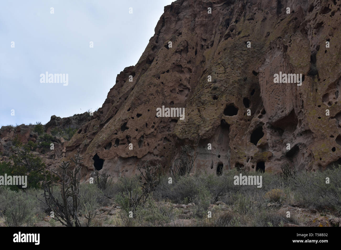 Stunning cliff dwellings and canyon caverns carved out of the rock ...