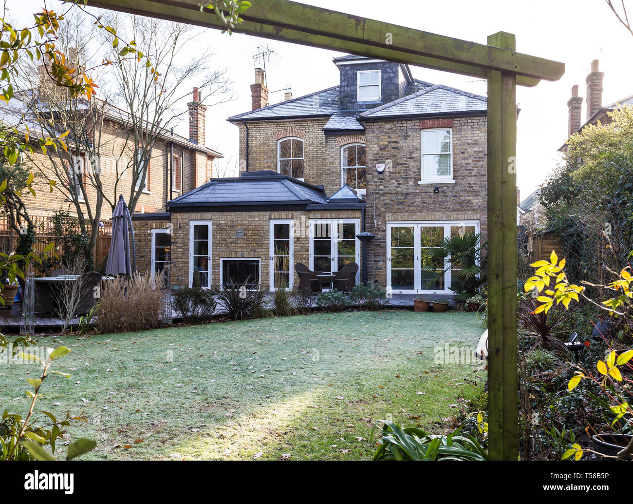 Rear House Extension by architecturewk.com Stock Photo - Alamy
