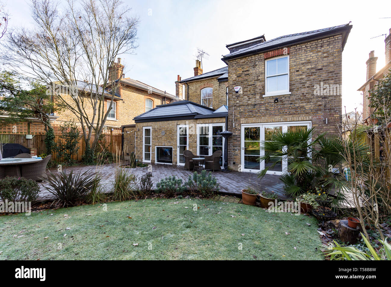 Rear House Extension by architecturewk.com Stock Photo - Alamy