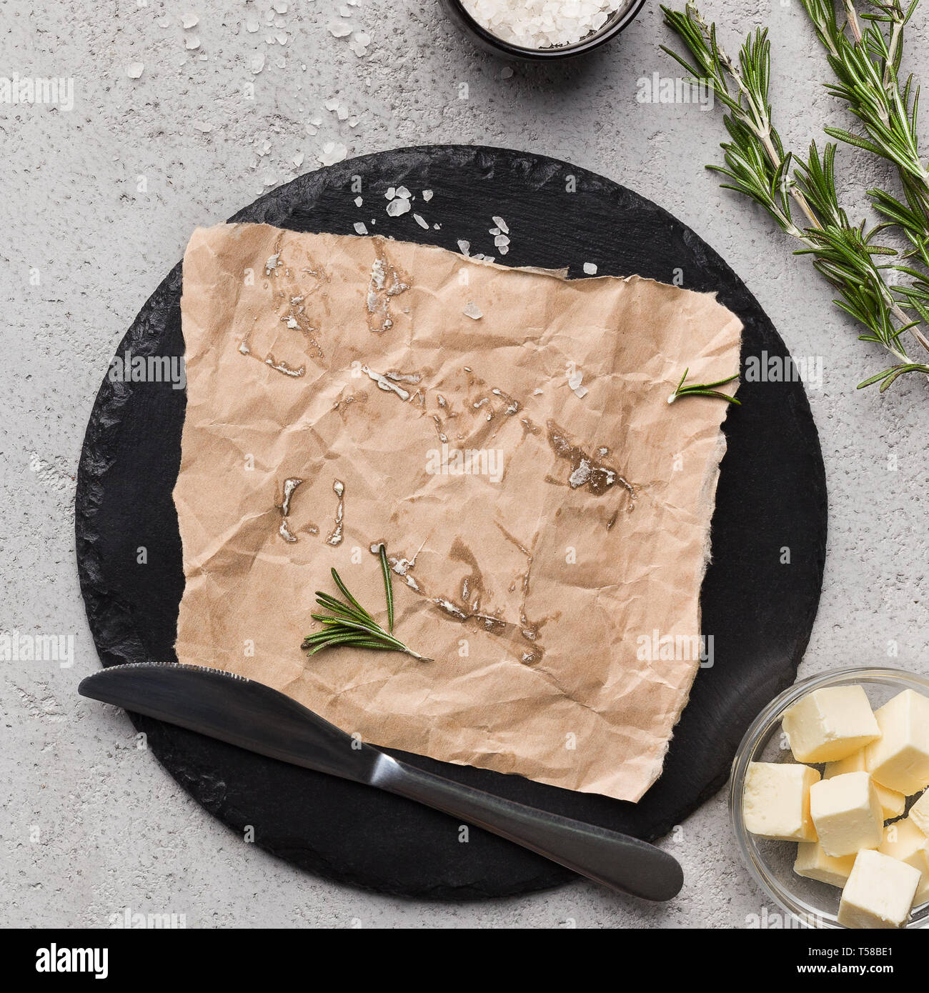 Spicy butter recipe concept Stock Photo - Alamy
