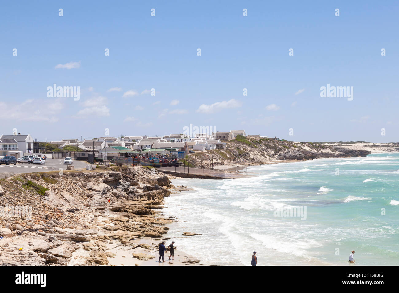 The quaint fishing village of Arniston, Agulhas, Western Cape, South ...