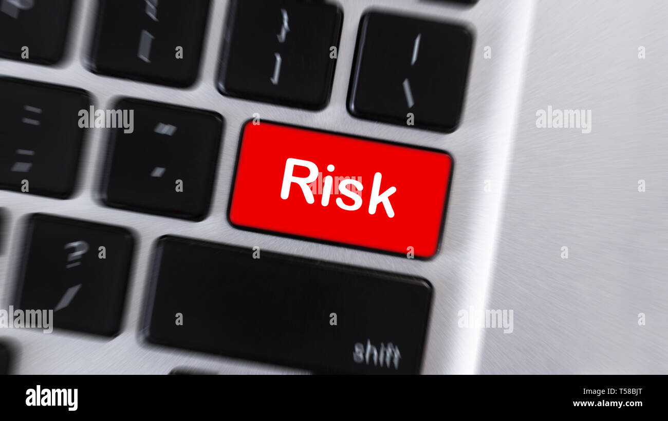 Danger word on computer hi-res stock photography and images - Alamy