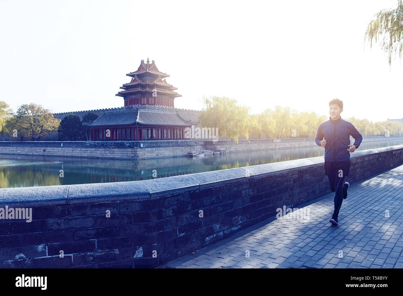 Indian Man Running High Resolution Stock Photography and Images - Alamy