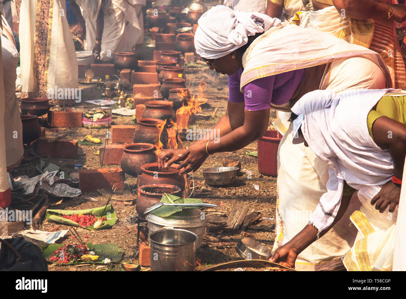Attukaal ponkala hi-res stock photography and images - Alamy