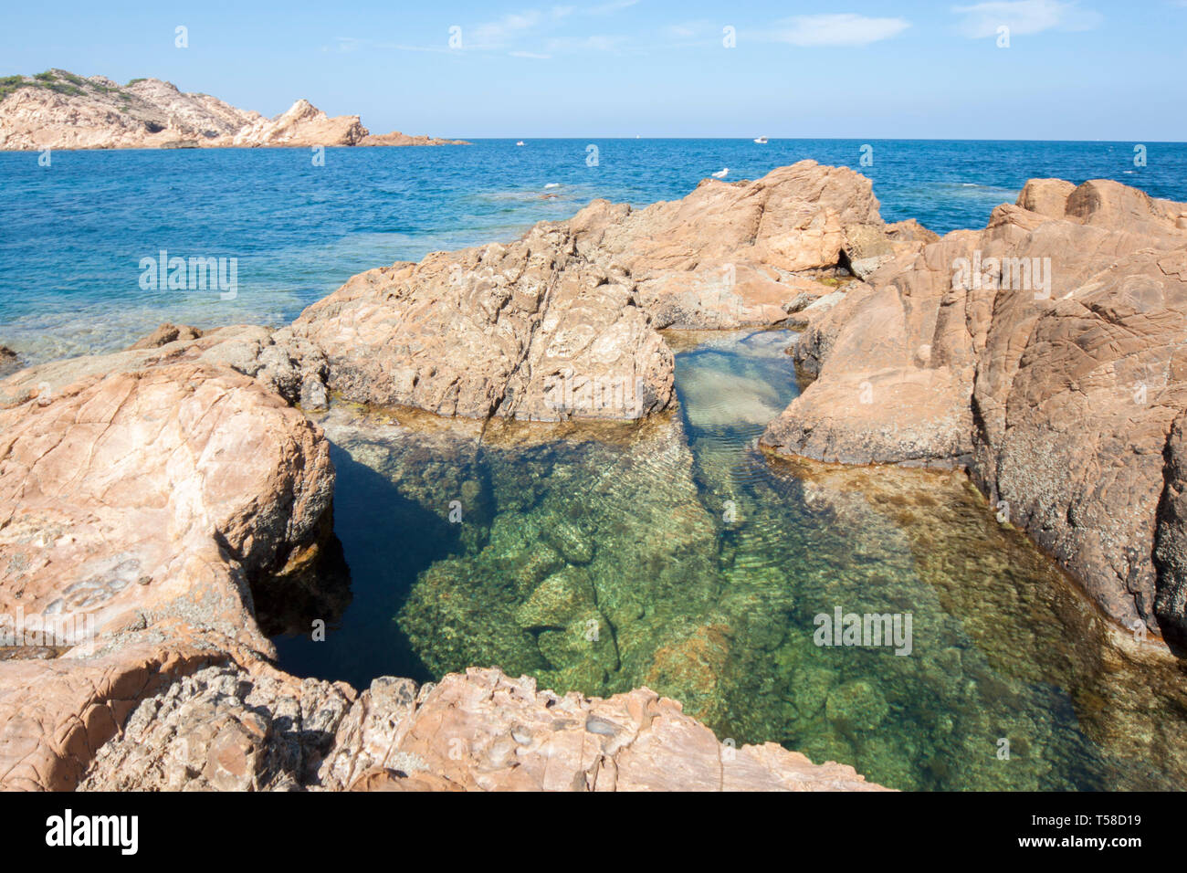 Menorca sea view hi-res stock photography and images - Alamy