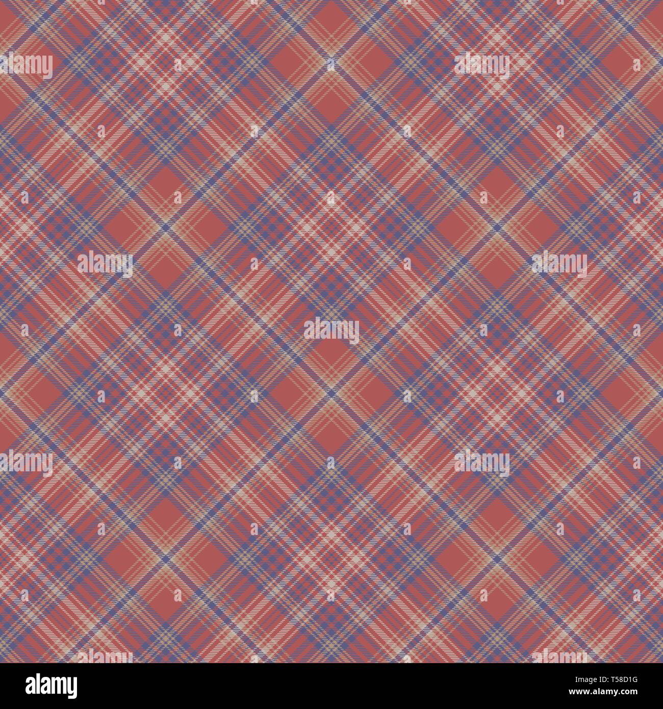 Classic seamless pattern check fabric texture. Vector illustration ...