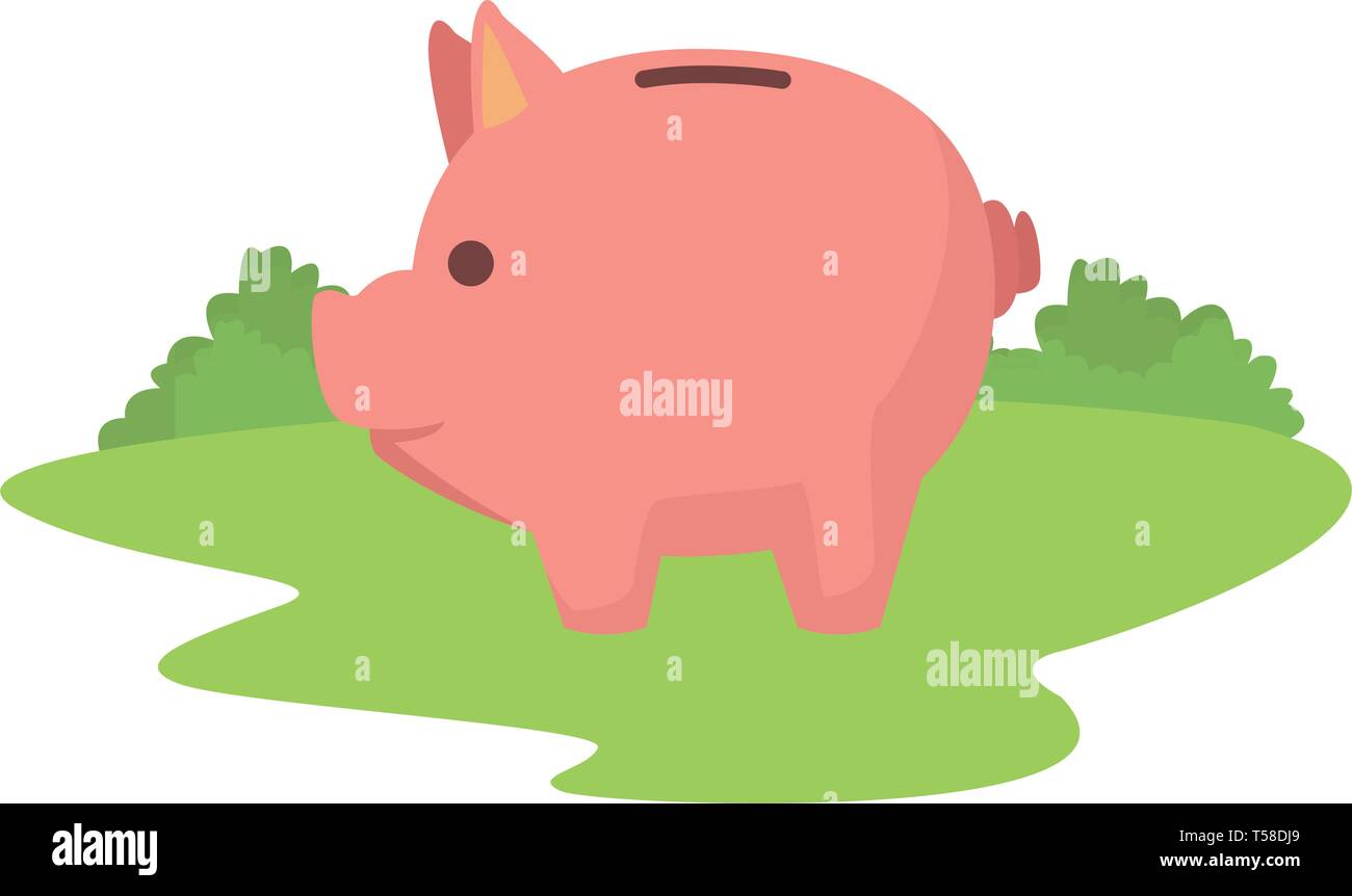 piggy saving icon Stock Vector Image & Art - Alamy
