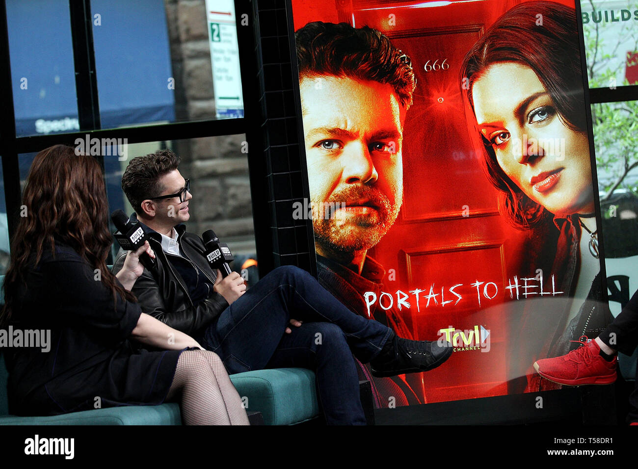 New York, USA. 22 Apr, 2019. Katrina Weidman, Jack Osbourne at BUILD ...