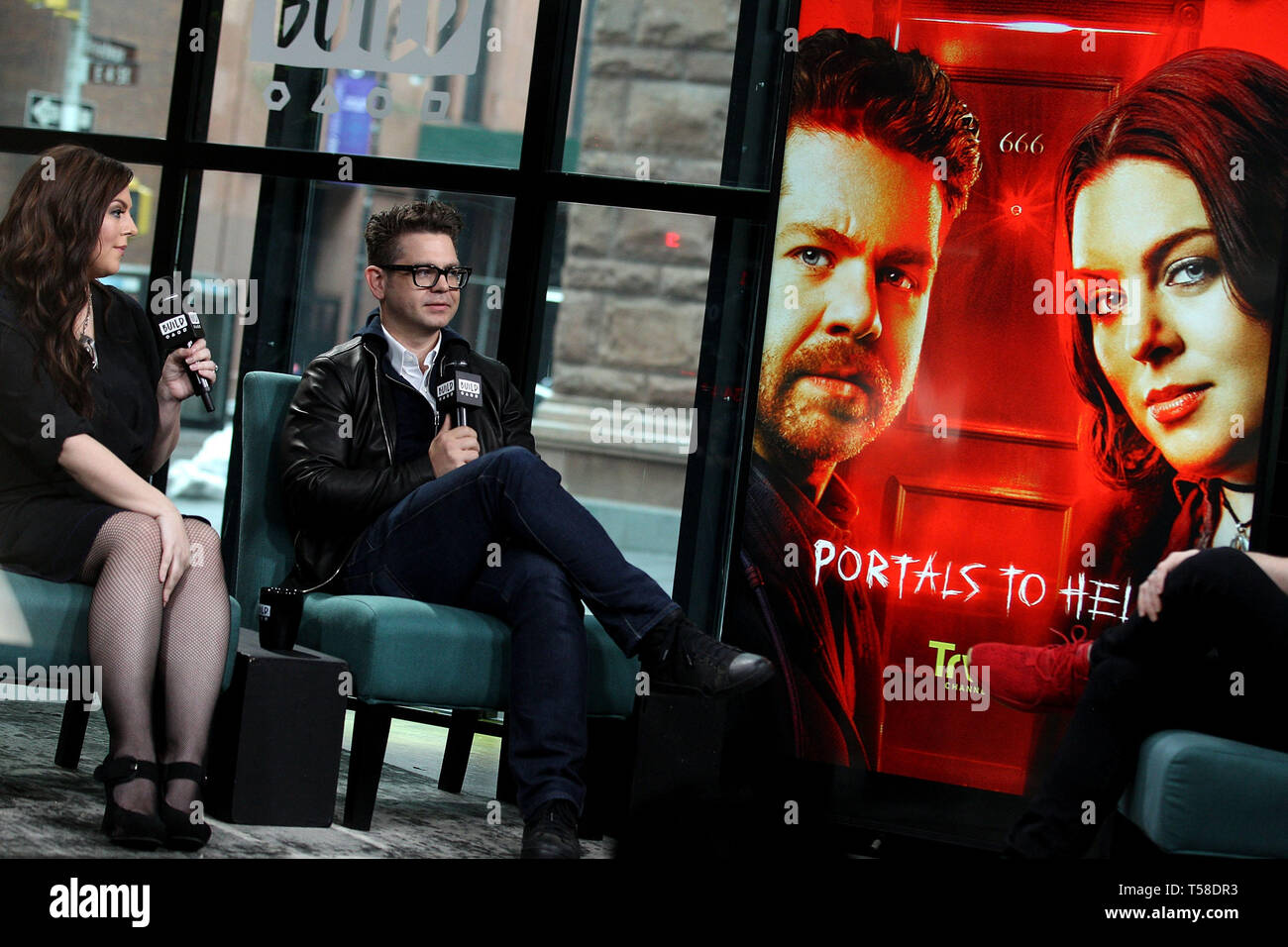 New York, USA. 22 Apr, 2019. Katrina Weidman, Jack Osbourne at BUILD ...