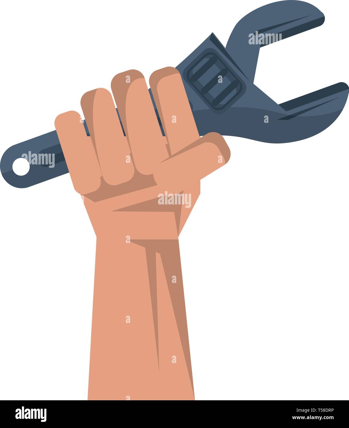 Monkey holding hand Stock Vector Images - Alamy