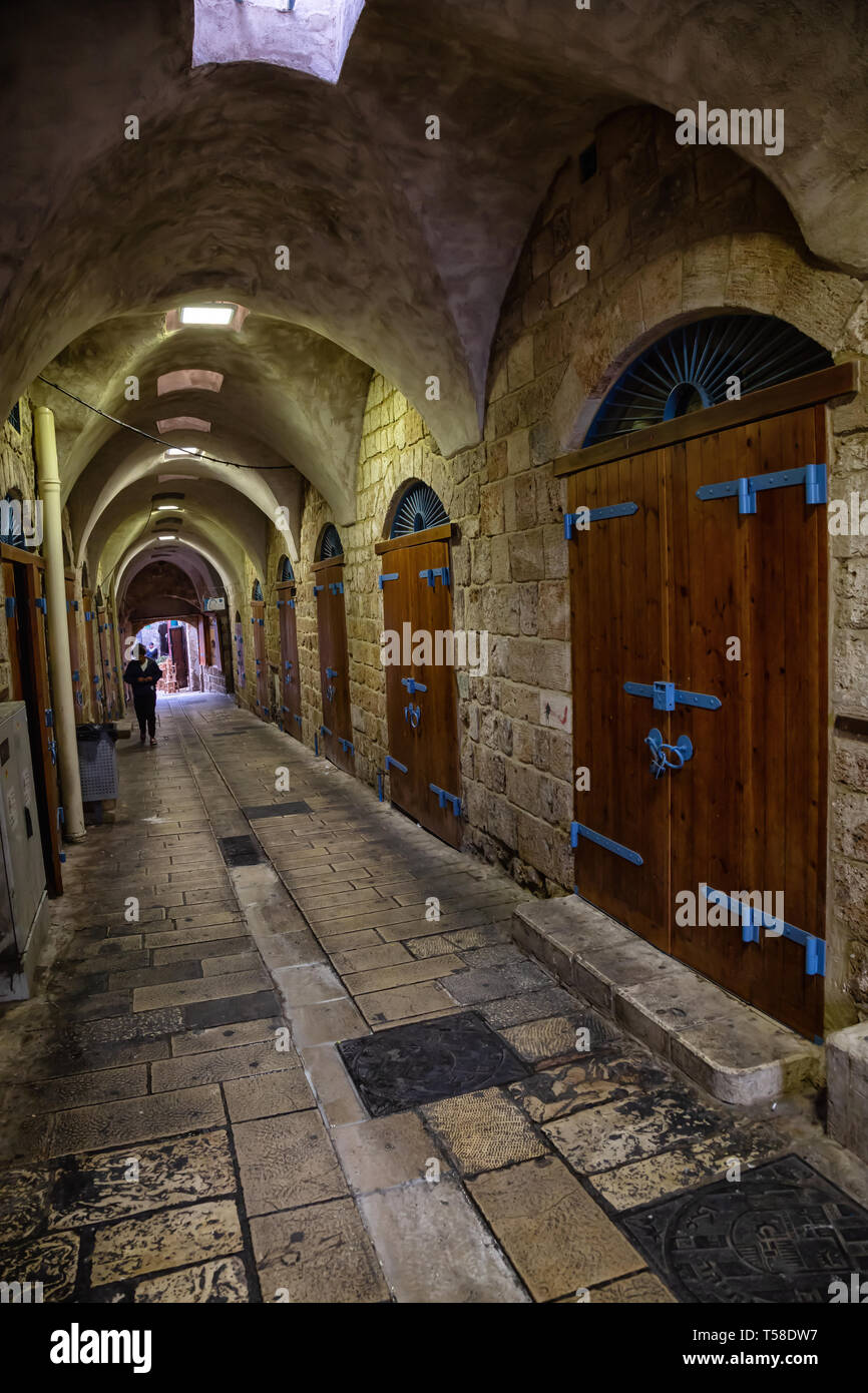 Old city of akko hi-res stock photography and images - Alamy