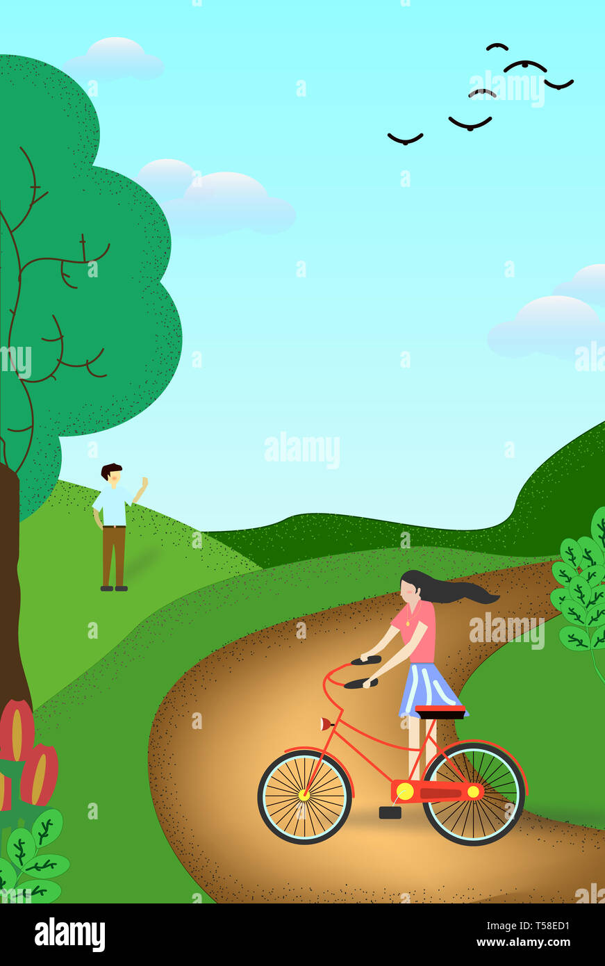 Young people in the outdoor Stock Photo - Alamy