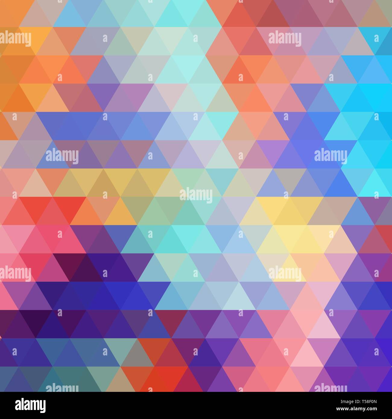 color abstract background. triangular design. polygonal style. vector ...