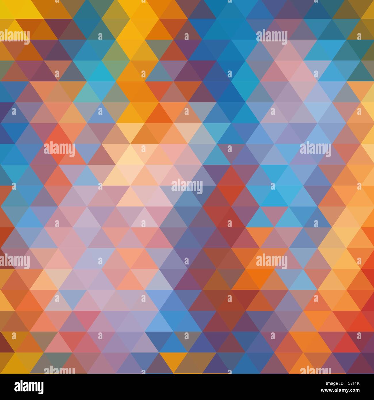 Vector Abstract Irregular Polygon Background With A Triangular Pattern