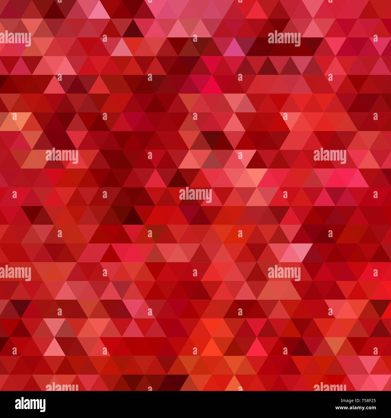 Red triangles background. abstract vector illustration. geometric ...