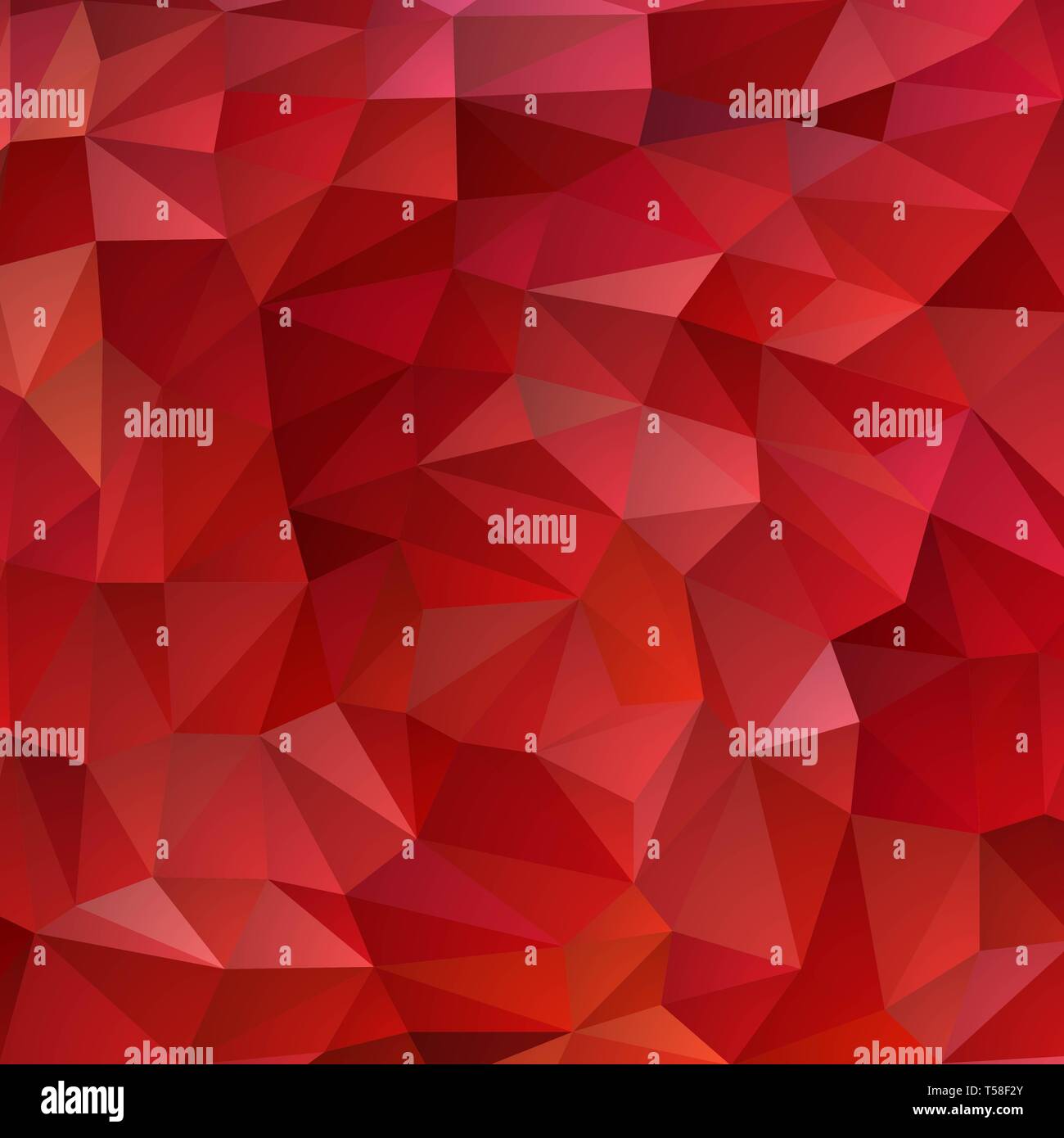 Red triangles - seamless geometric background. Vector illustration ...