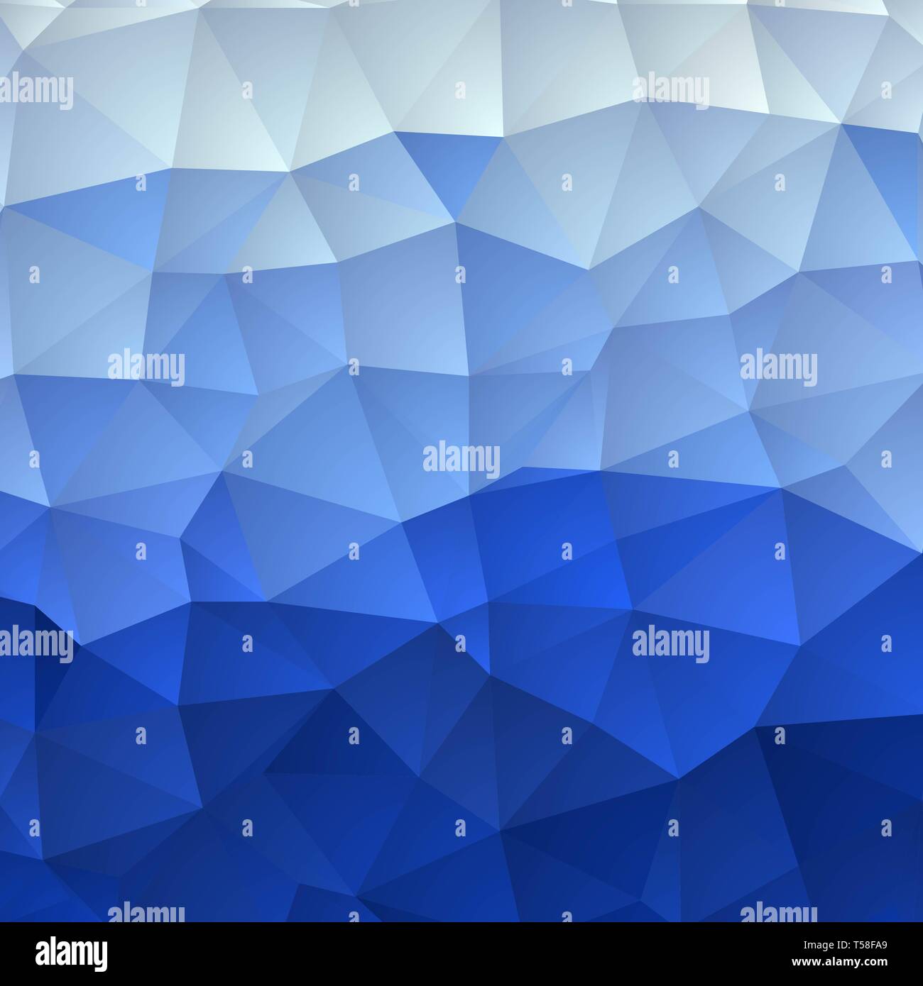 triangular blue background. presentation layout. abstract vector ...
