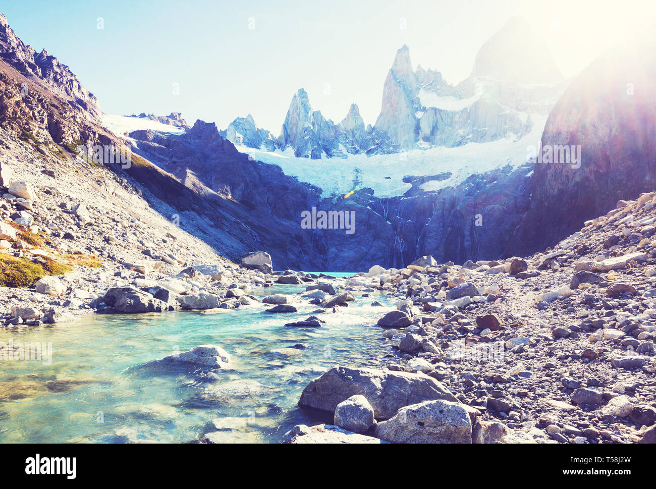 Famous Cerro Fitz Roy - one of the most beautiful and hard to accent ...