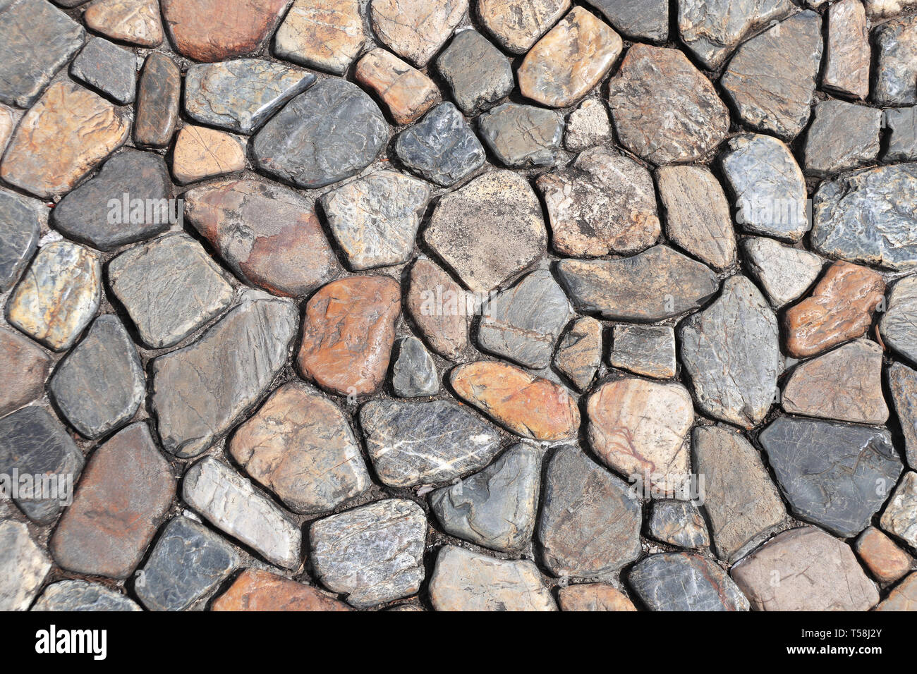 Texture of ancient paving stone Stock Photo - Alamy