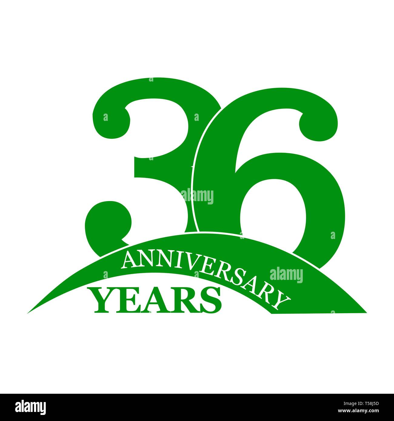 36 years Stock Vector Images - Alamy