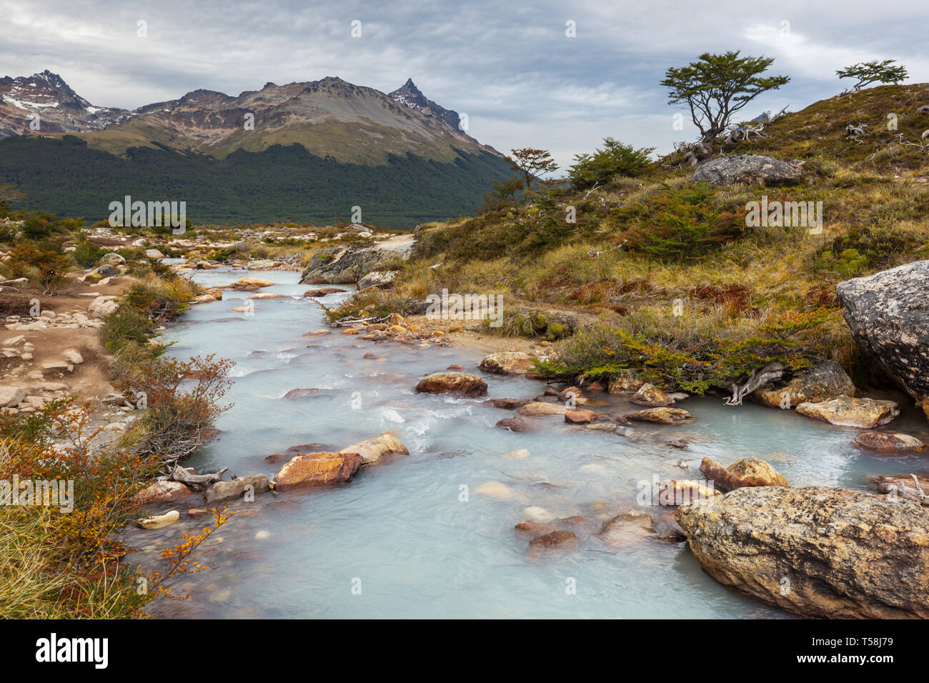 Patagonia landscapes in Southern Argentina Stock Photo - Alamy
