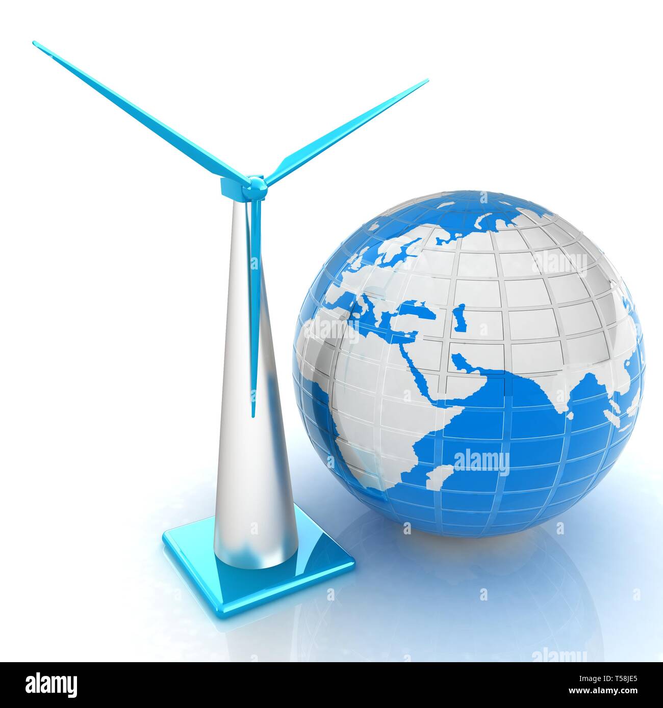 Global earth planet windpower hi-res stock photography and images - Alamy