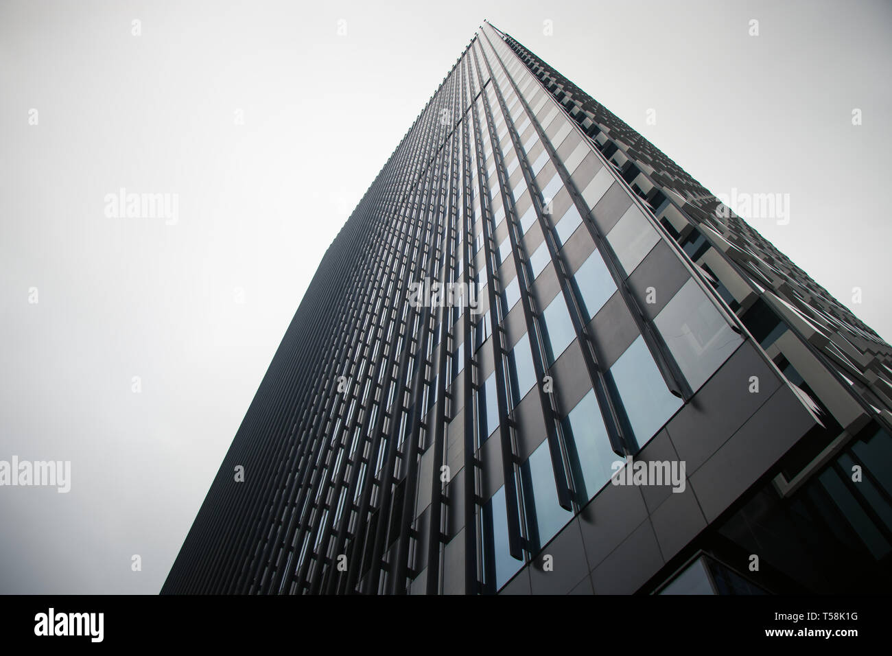 Tall high modern building Stock Photo - Alamy