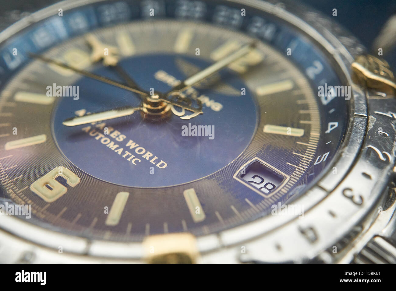 breitling antares world watch Stock Photo - Alamy