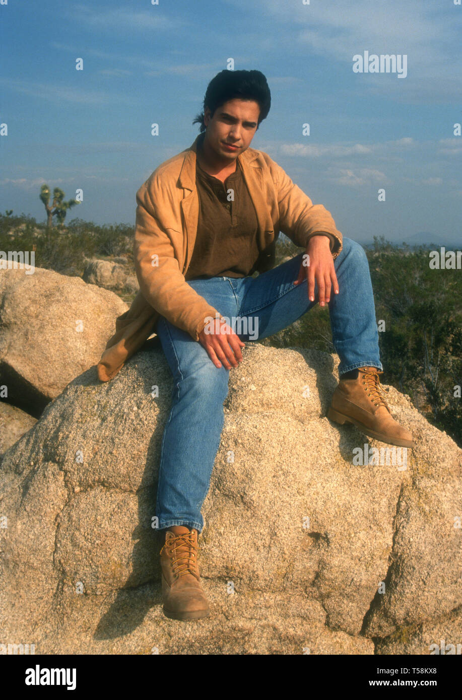 Los Angeles, California, USA 6th April 1994 (Exclusive ) Actor Marco ...