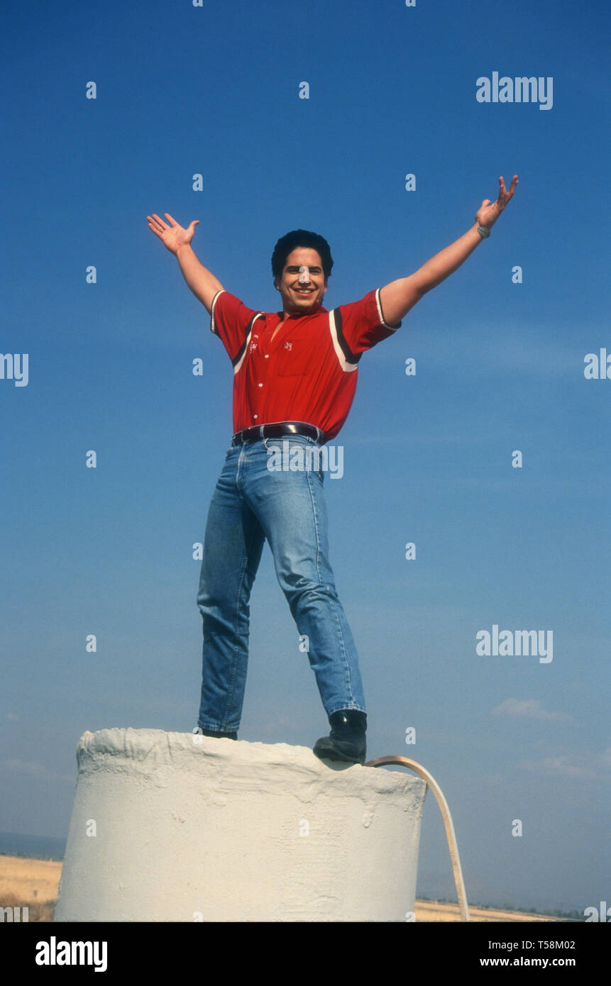 Los Angeles, California, USA 6th April 1994 (Exclusive ) Actor Marco ...