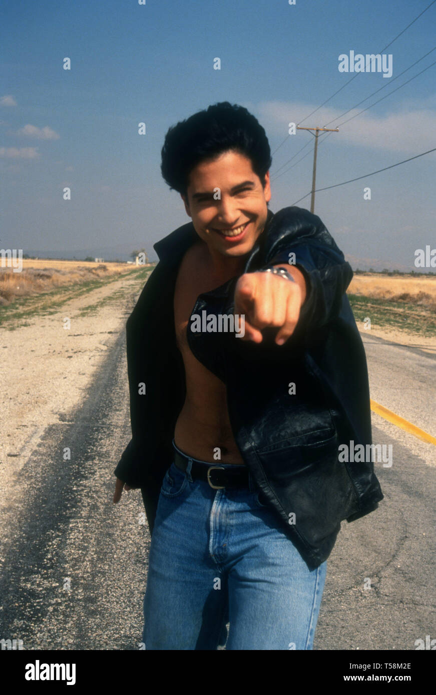 Los Angeles, California, USA 6th April 1994 (Exclusive ) Actor Marco ...